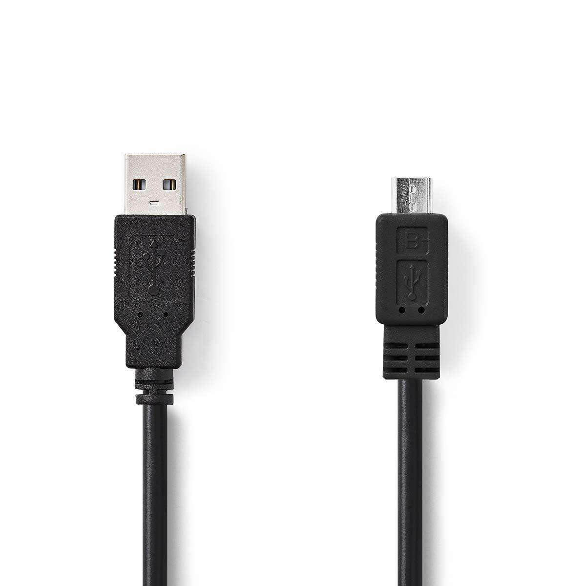 2m USB Kabel USB 2.0 Stecker Typ A - micro USB Stecker Typ B | PC Kabel ...
